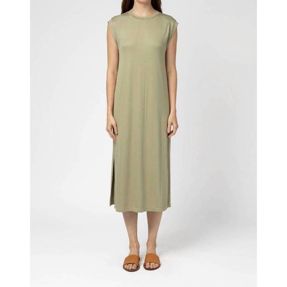 Mod Ref | Dresses | New Mod Ref Knit Rayon Dress In Sage | Poshmark